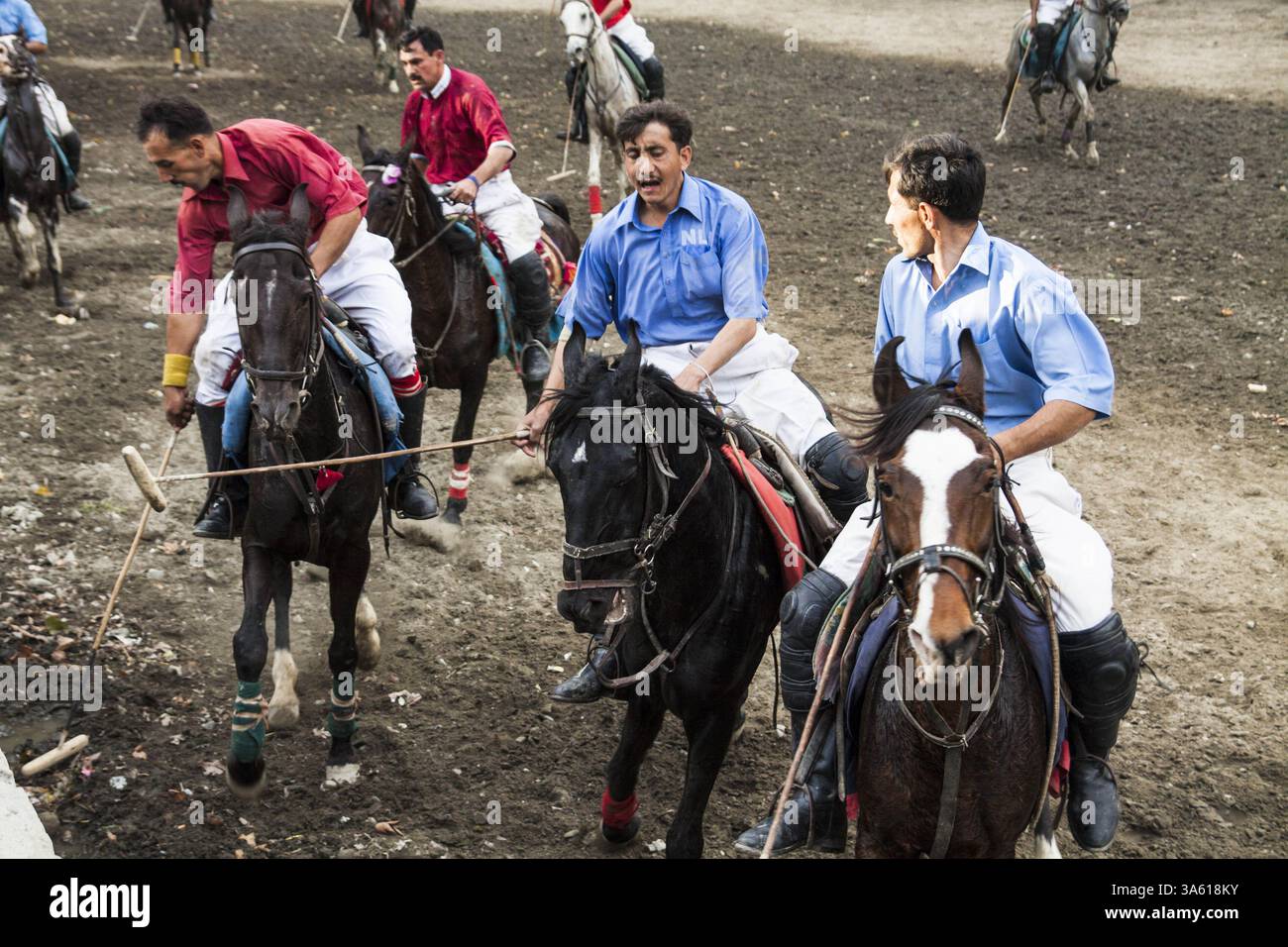Nov. 3, 2014 - Gilgit, Gilgit-Baltistan, Pakistan - Polo tournament in ...