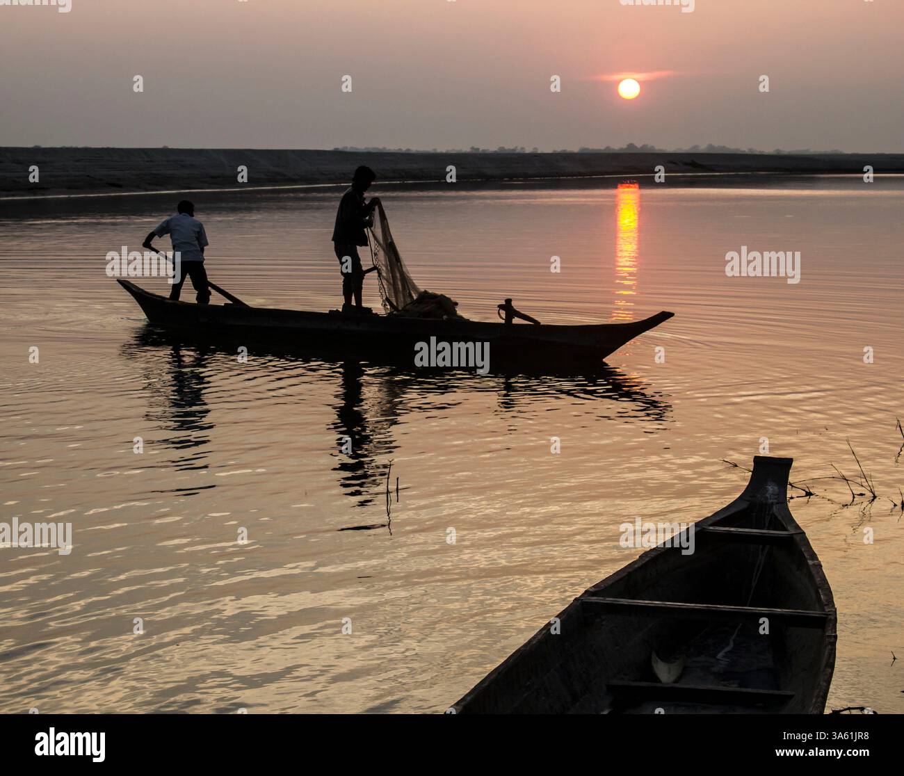 Majuli sunset image hi-res stock photography and images - Alamy