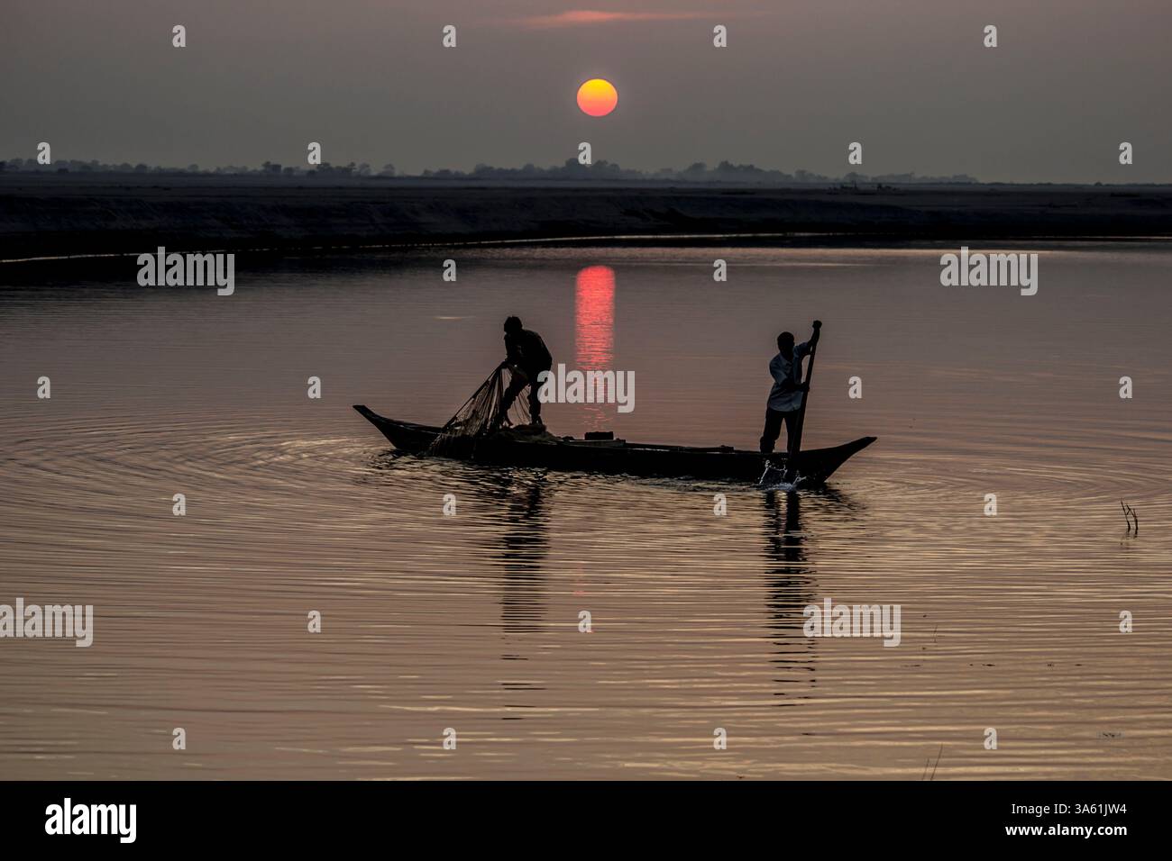 Majuli sunset image hi-res stock photography and images - Alamy