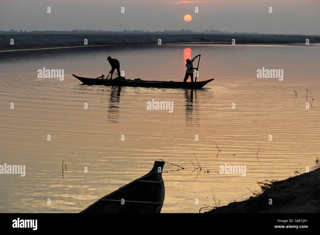 Majuli sunset image hi-res stock photography and images - Alamy