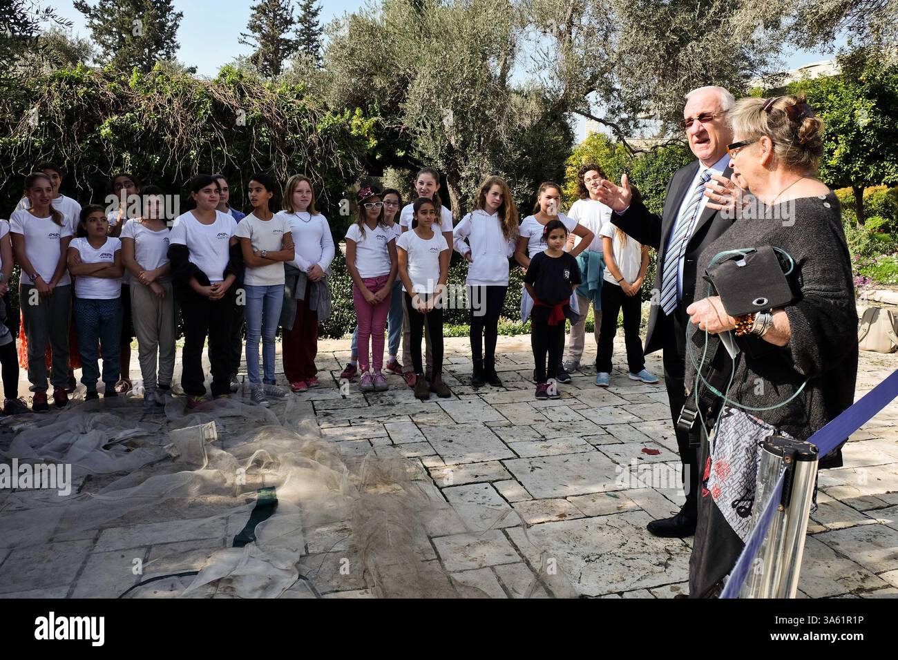 Dec. 2, 2014 - Jerusalem, Israel - President of the State of Israel ...