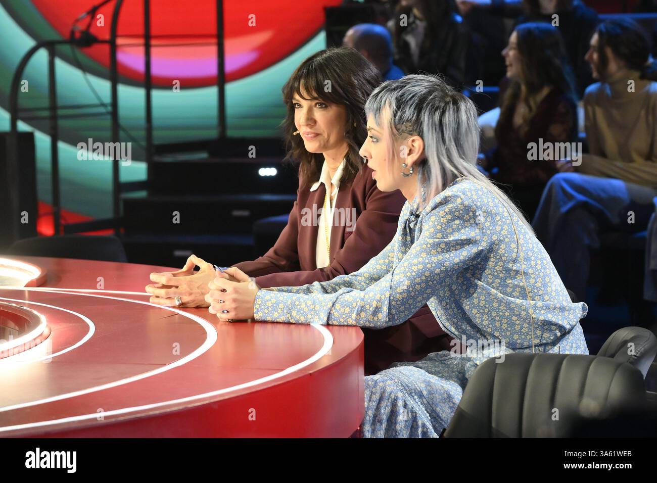 Rome, Italy. 24th Mar, 2025. Rome: Rai Studios ex Dear. Transmission of ...