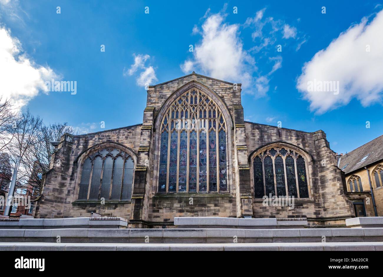 Vampire rabbit on Cathedral buildings, St Nicholas Churchyard ...