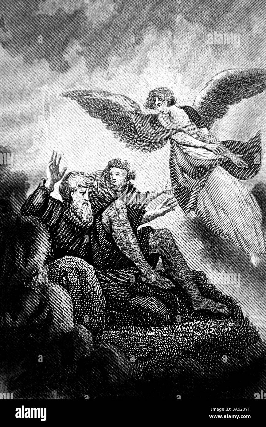 Moses Viewing the Promised Land from Mount Nebo (Deuteronomy) Steel ...