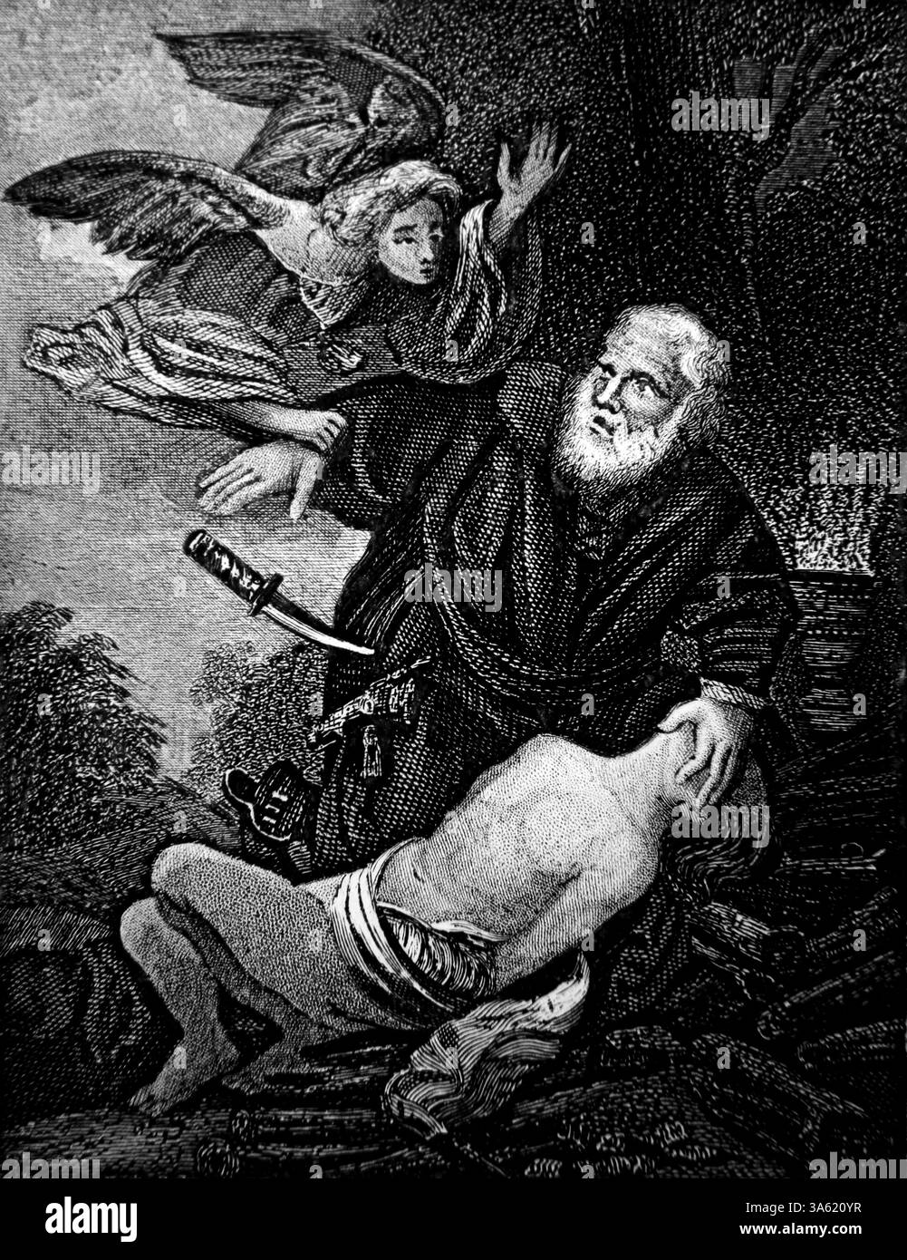 Abraham isaac old testament hi-res stock photography and images - Alamy