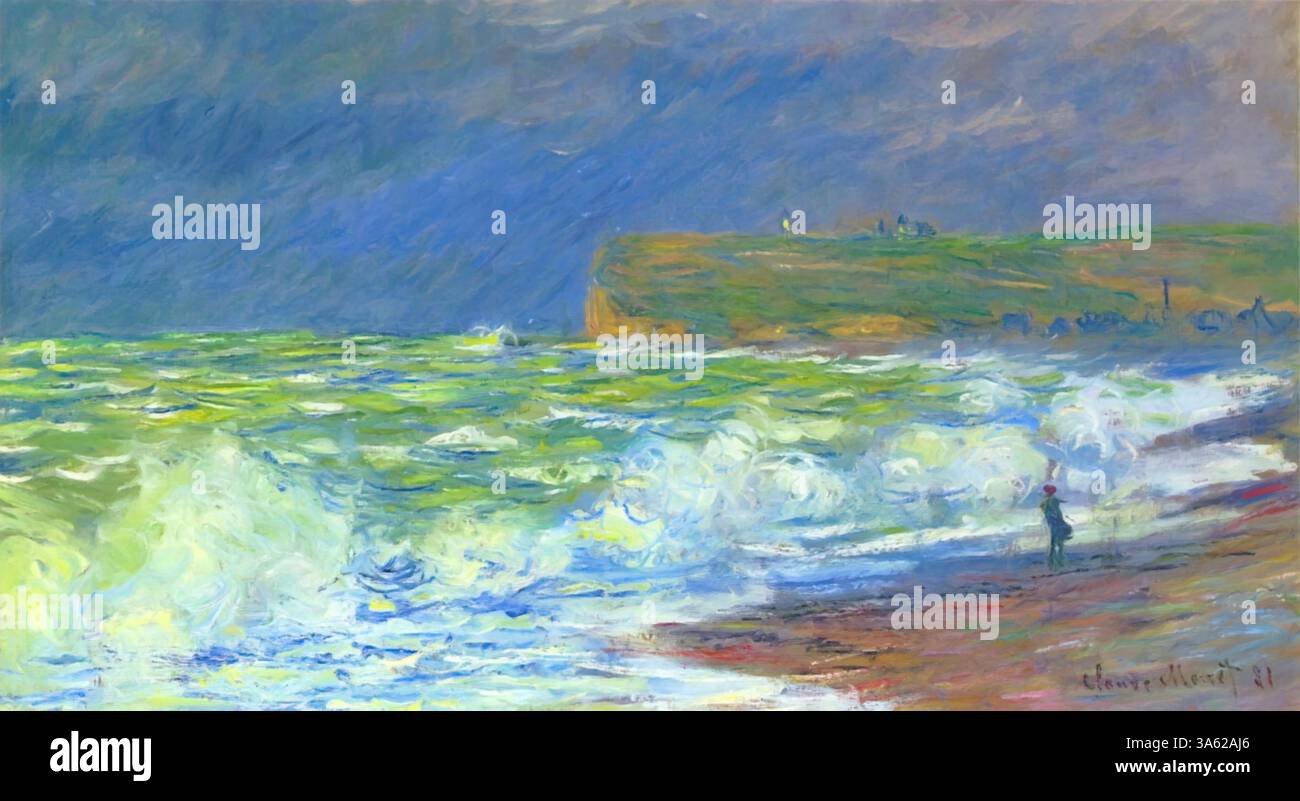 Impressionist painting beach hi-res stock photography and images - Alamy