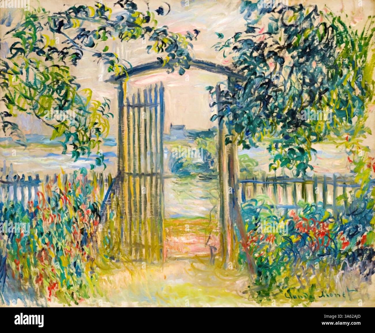 For sale at garden gate Stock Vector Images - Alamy