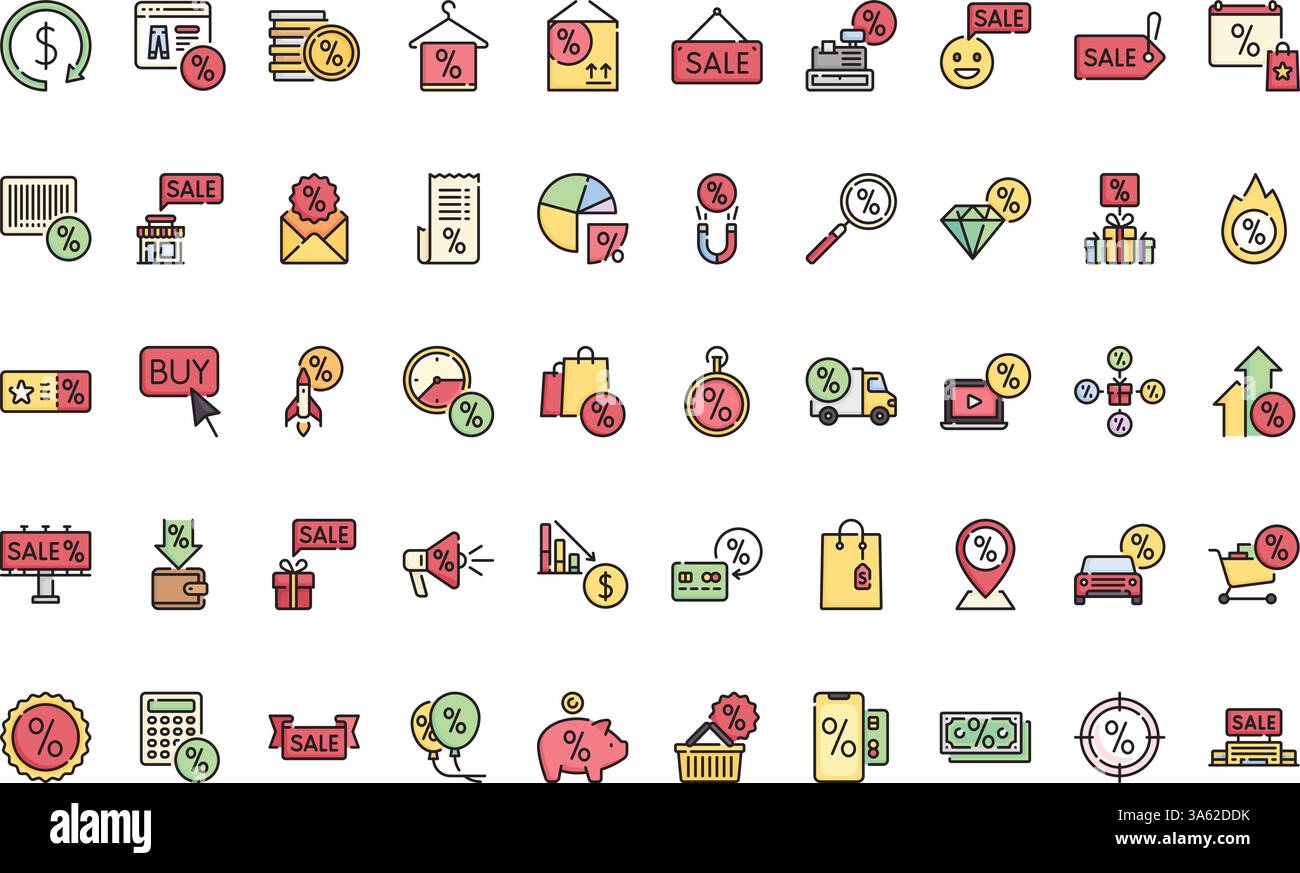 Sales icons High-Quality Vector Icons Collection with Editable Stroke ...