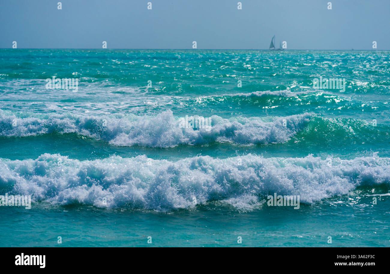 Relaxing beach vacation. Crystal-clear beach water. Luxury beach resort ...