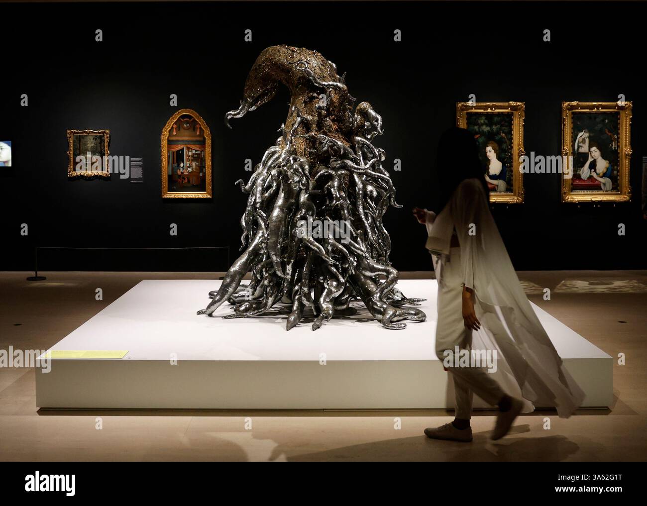 Monster-Black 2011 reconstruction of 1998 work by Lee Bul is on display ...