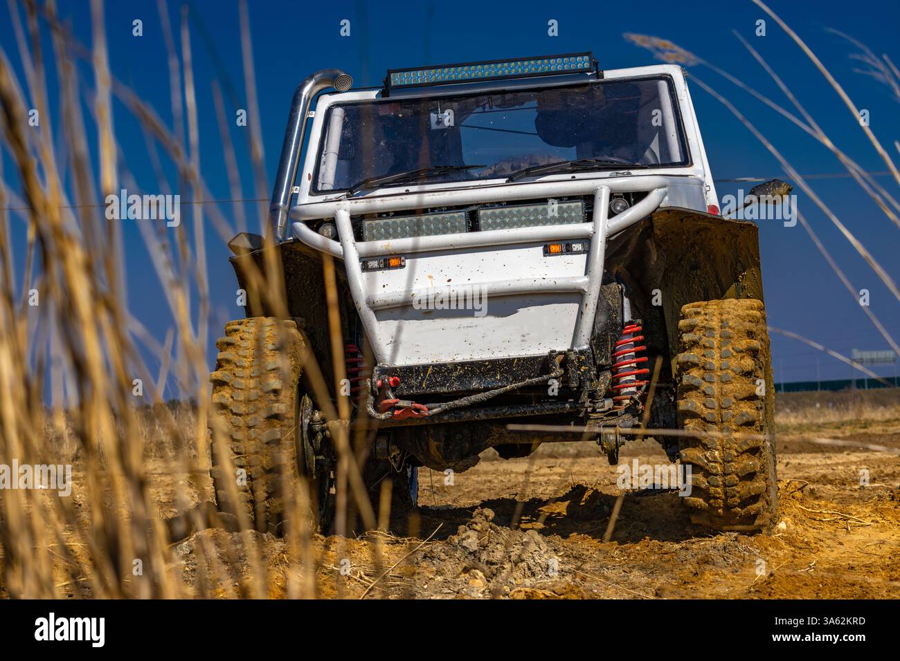 Modified cars for driving in difficult terrain, sorry through mud ...