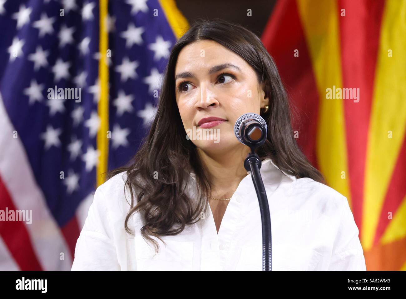 TEMPE, ARIZONA, USA - 20 March 2025 - US Congresswoman Alexandria ...