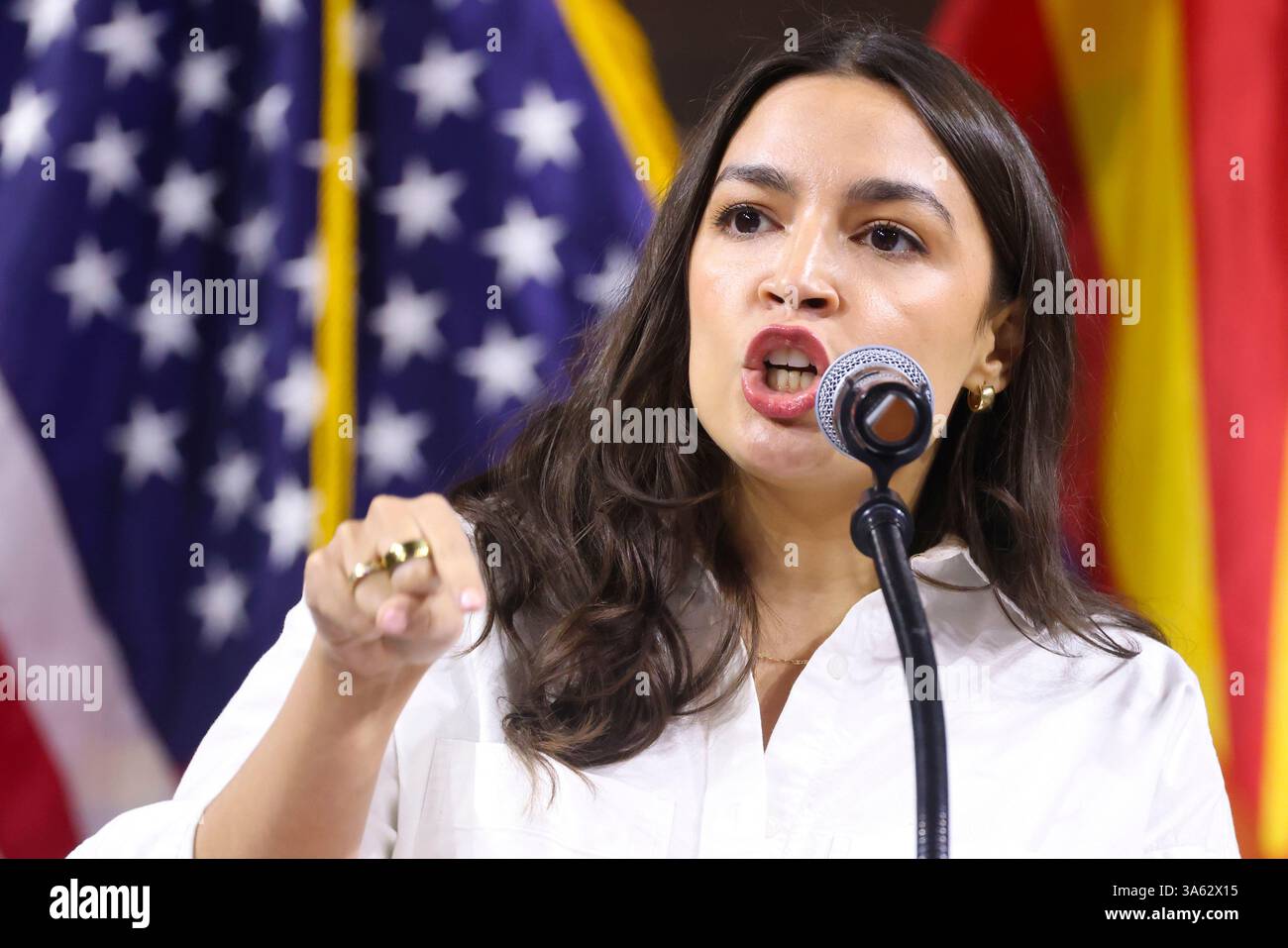 TEMPE, ARIZONA, USA - 20 March 2025 - US Congresswoman Alexandria ...