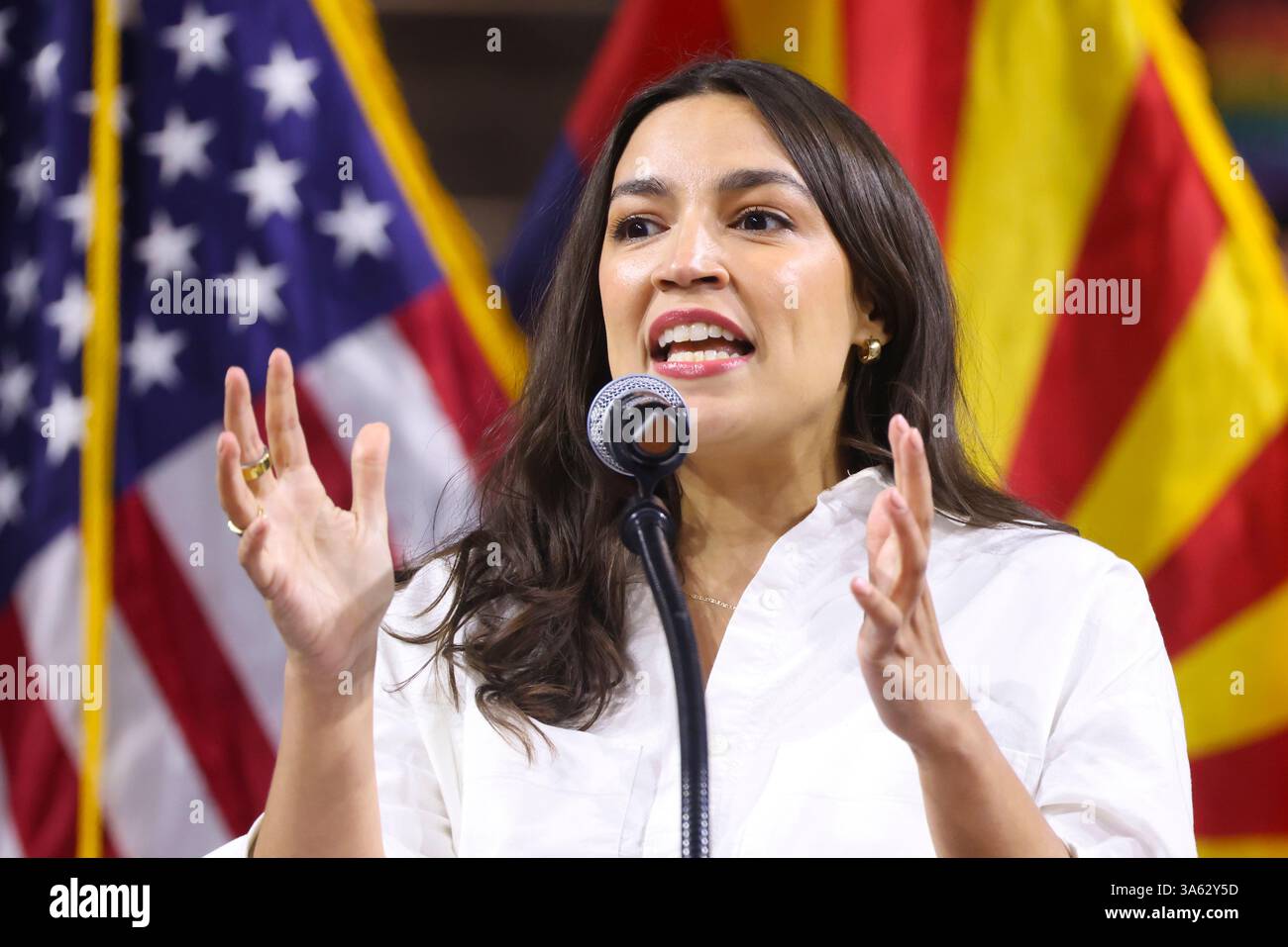 TEMPE, ARIZONA, USA - 20 March 2025 - US Congresswoman Alexandria ...
