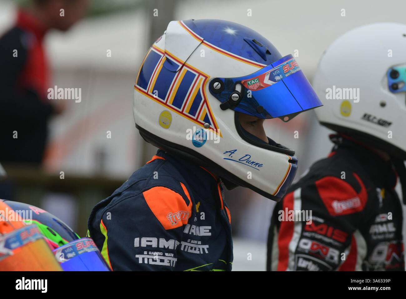 Irish racing driver Alex Dunne who currently (2025) competes in the FIA ...