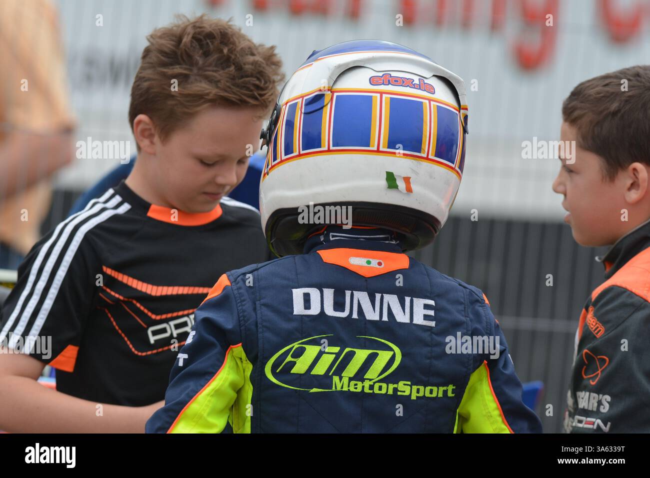 Irish racing driver Alex Dunne who currently (2025) competes in the FIA ...