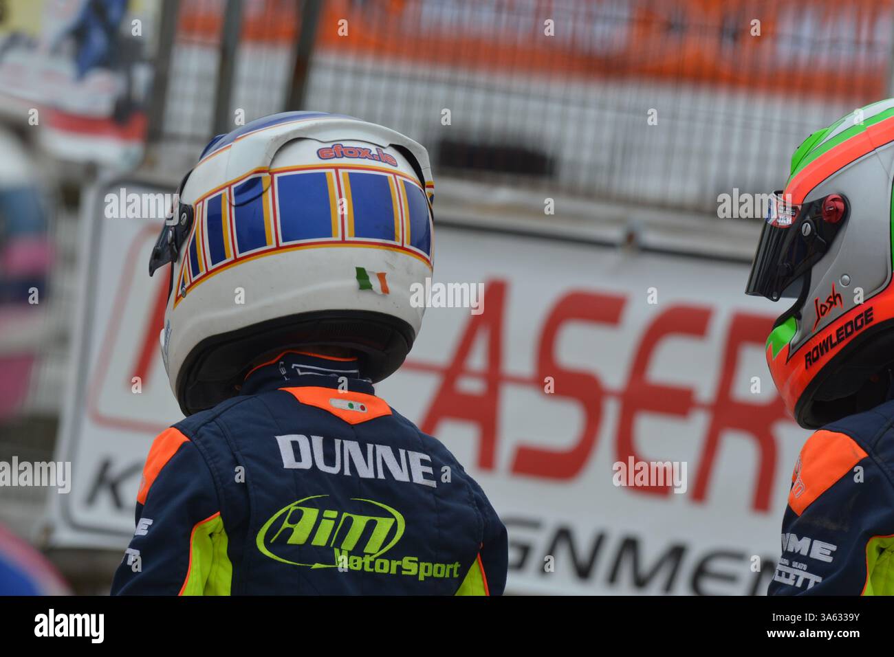 Irish racing driver Alex Dunne who currently (2025) competes in the FIA ...