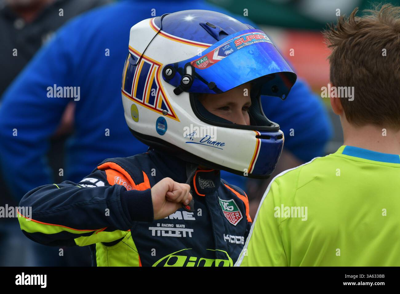 Irish racing driver Alex Dunne who currently (2025) competes in the FIA ...