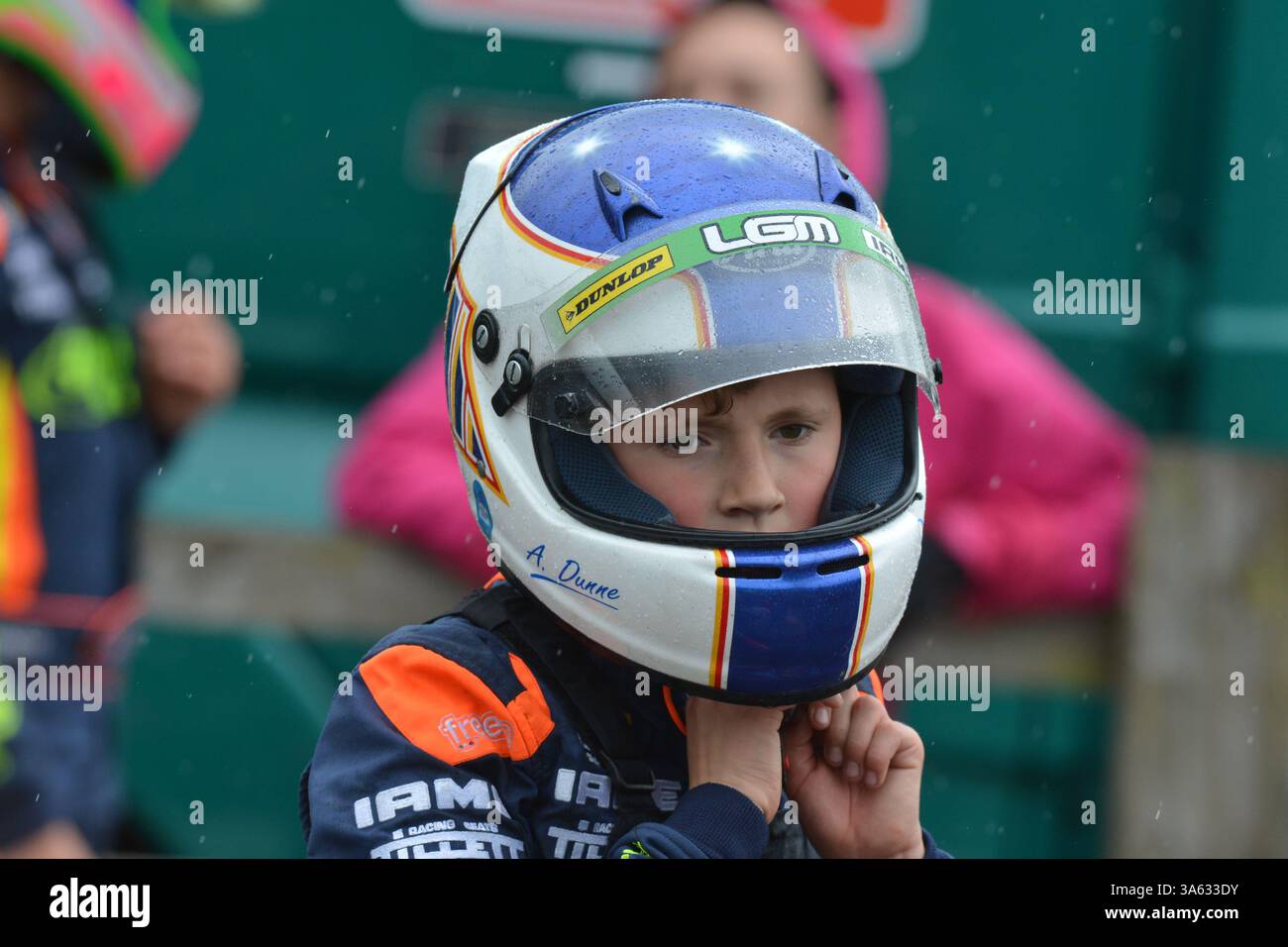 Irish racing driver Alex Dunne who currently (2025) competes in the FIA ...