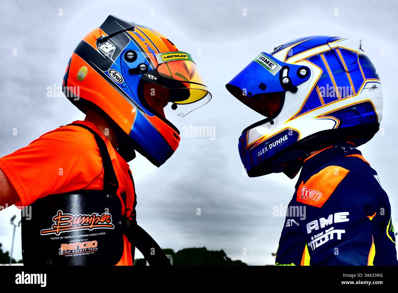 Irish racing driver Alex Dunne who currently (2025) competes in the FIA ...