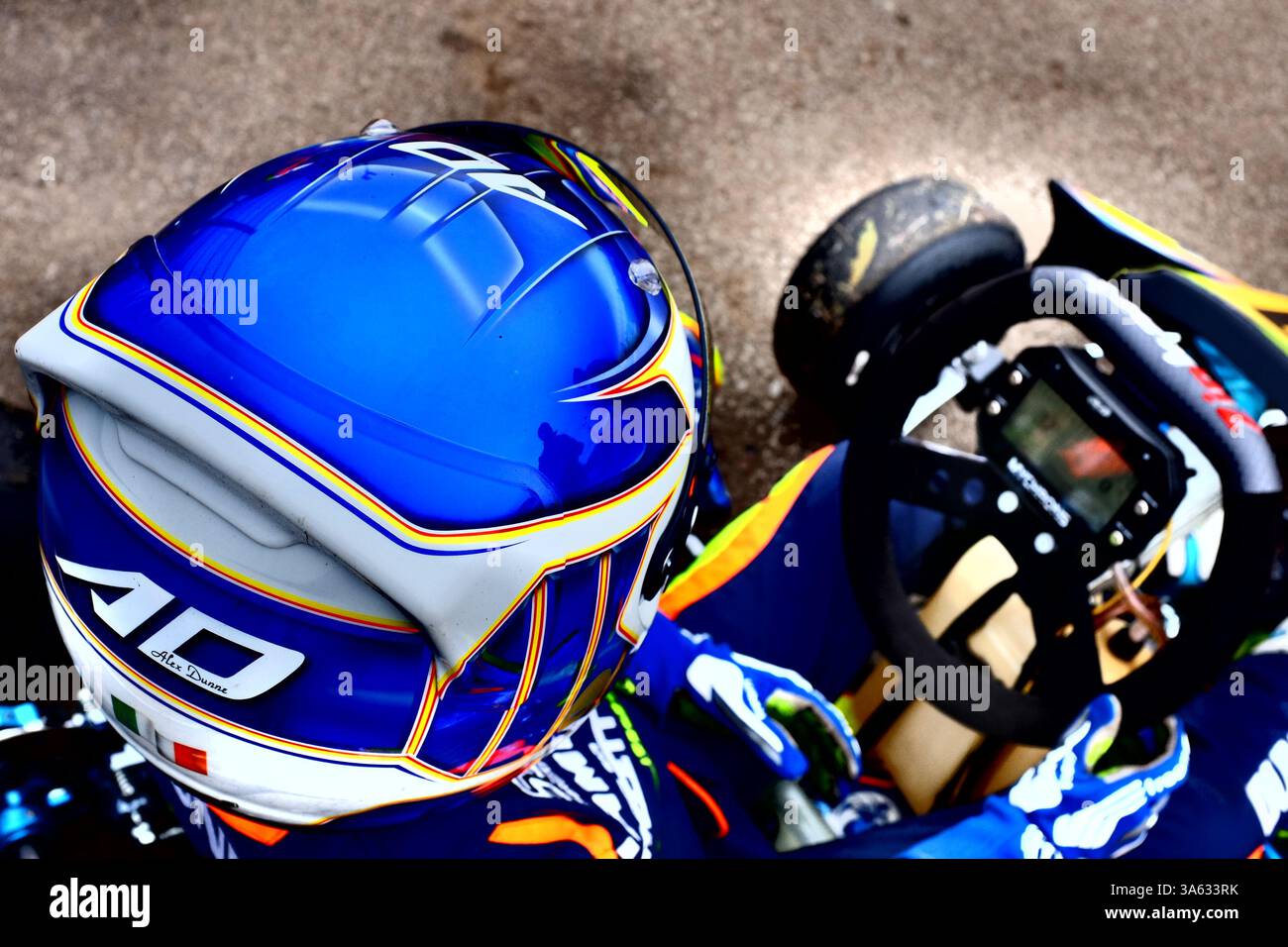 Irish racing driver Alex Dunne who currently (2025) competes in the FIA ...