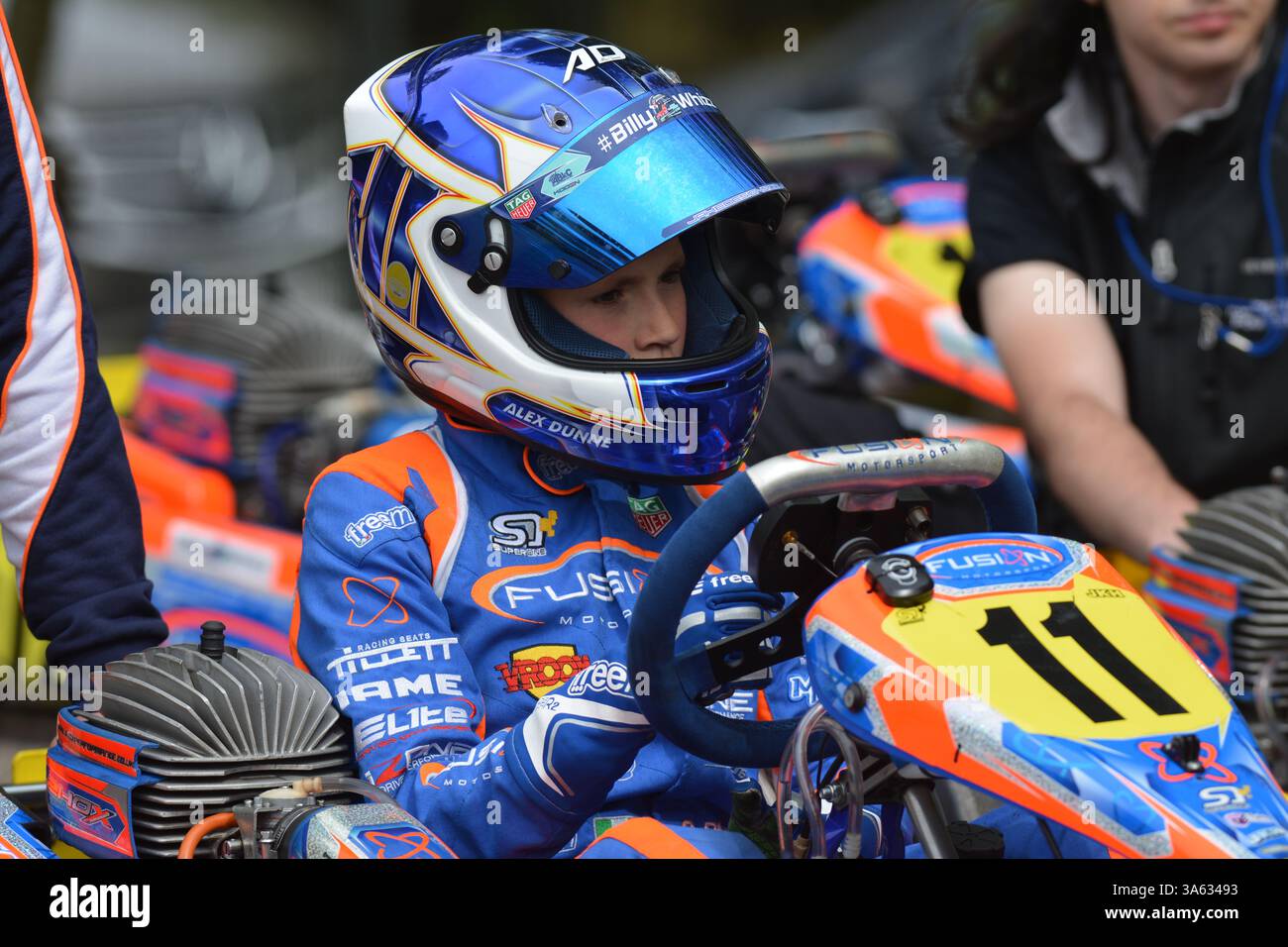 Irish racing driver Alex Dunne who currently (2025) competes in the FIA ...