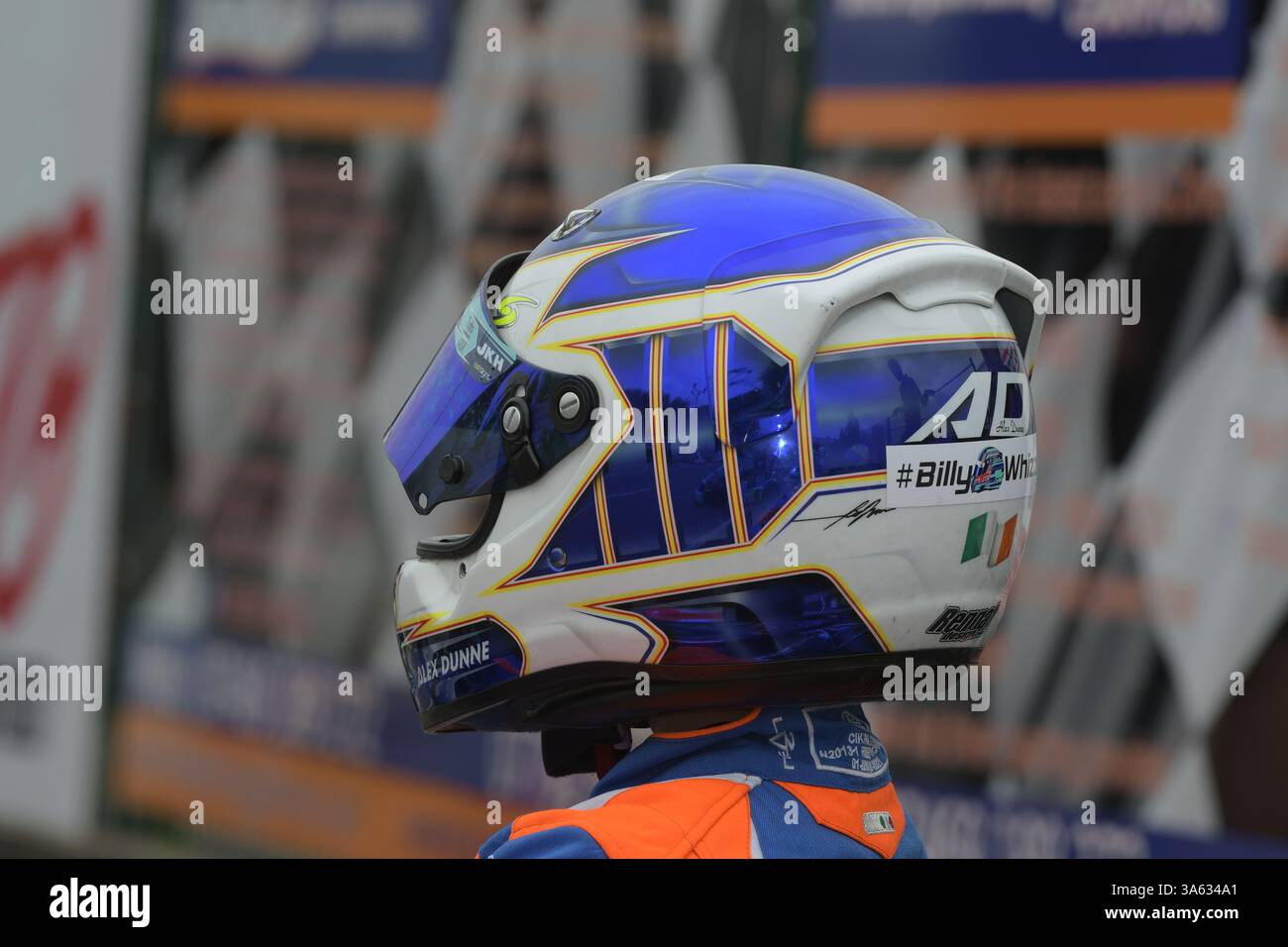 Irish racing driver Alex Dunne who currently (2025) competes in the FIA ...