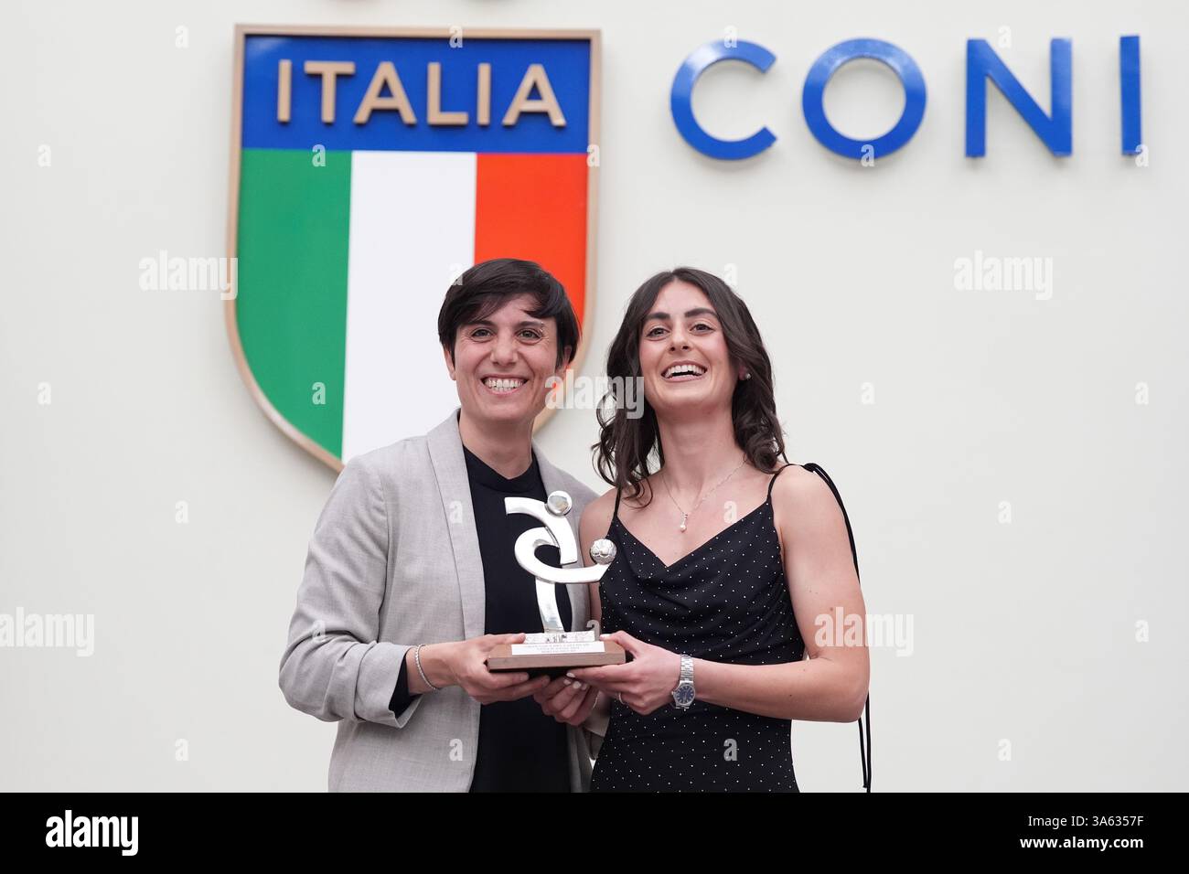 Roma, Italia. 24th Mar, 2025. Miriam Picchi during Women4Football at ...