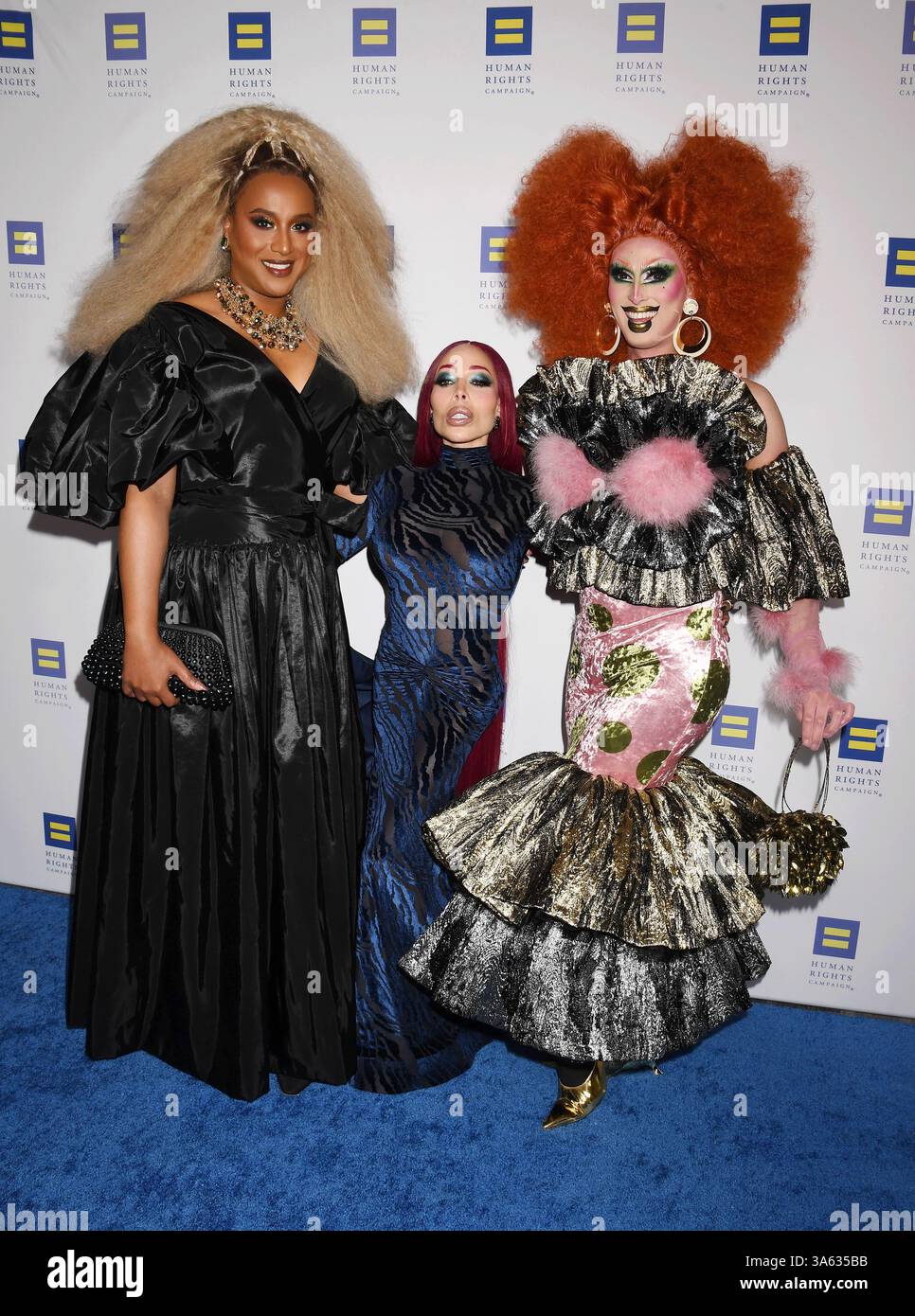 LOS ANGELES, CALIFORNIA - MARCH 22: Honey Mahogany, K'la Methven and ...