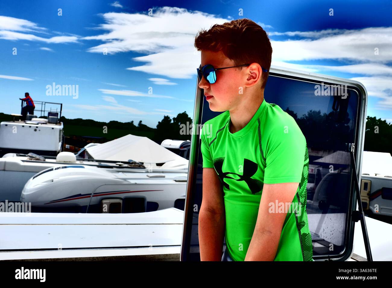 Irish racing driver Alex Dunne who currently (2025) competes in the FIA ...