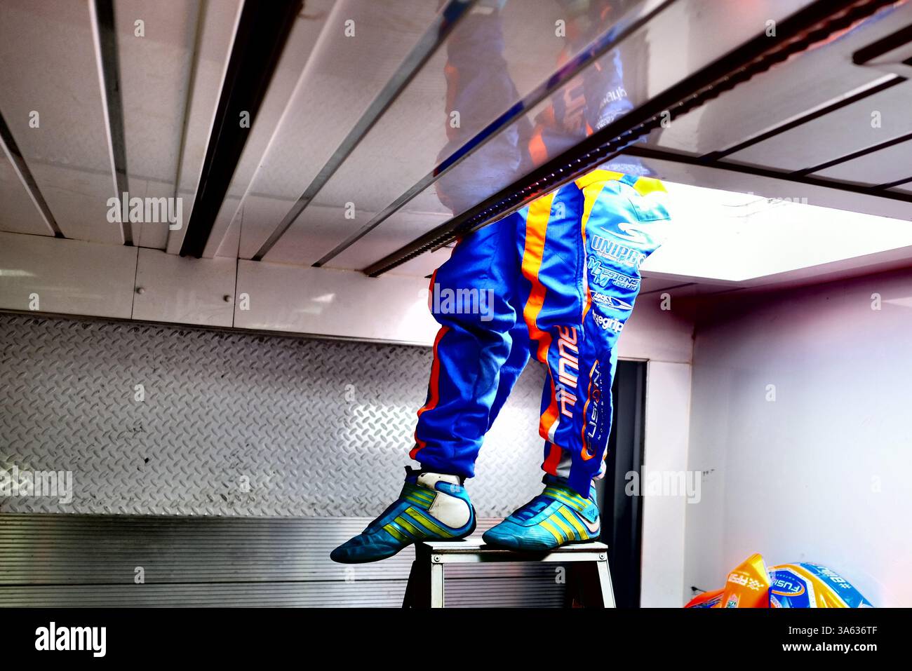 Irish racing driver Alex Dunne who currently (2025) competes in the FIA ...