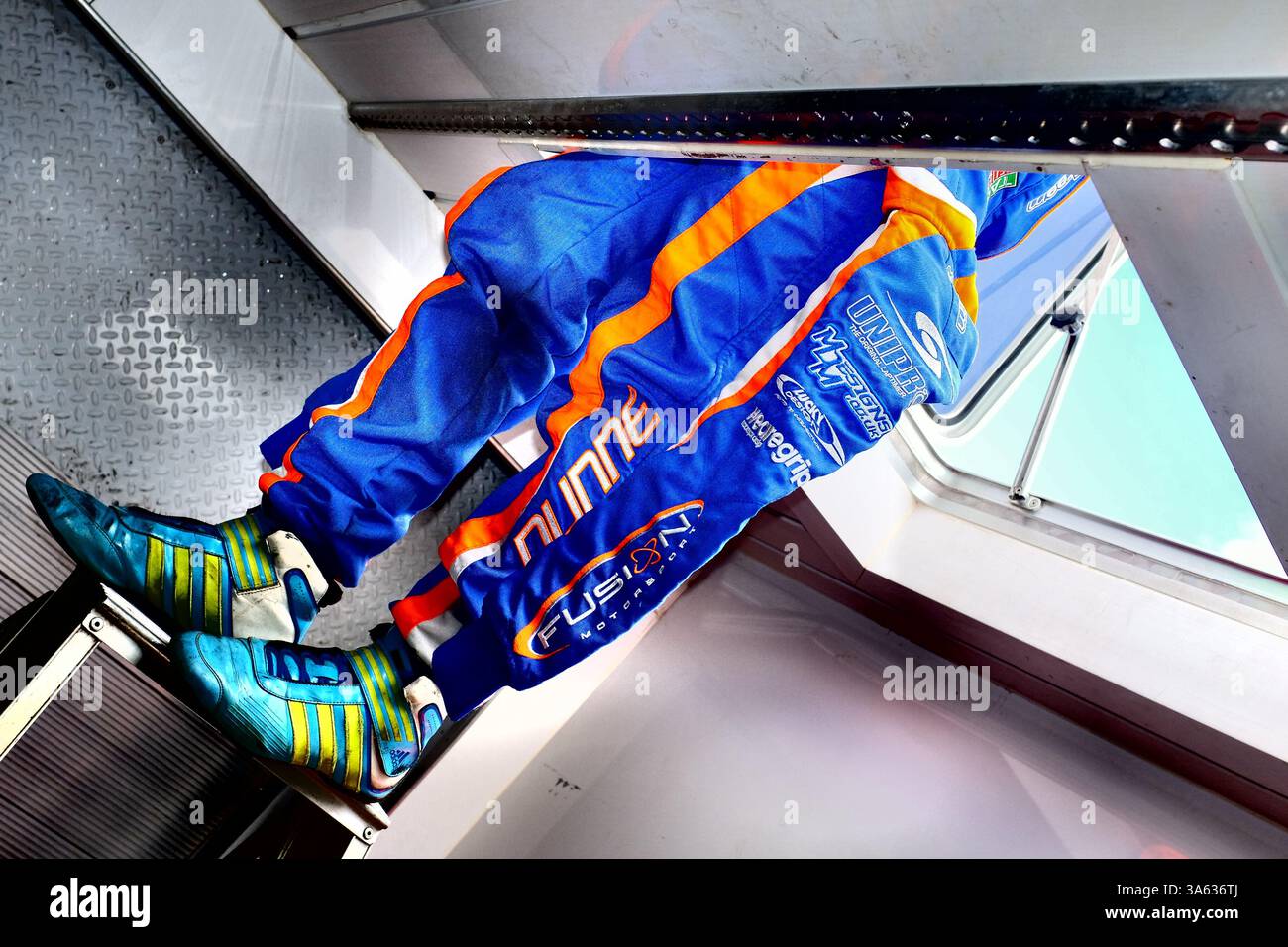 Irish racing driver Alex Dunne who currently (2025) competes in the FIA ...