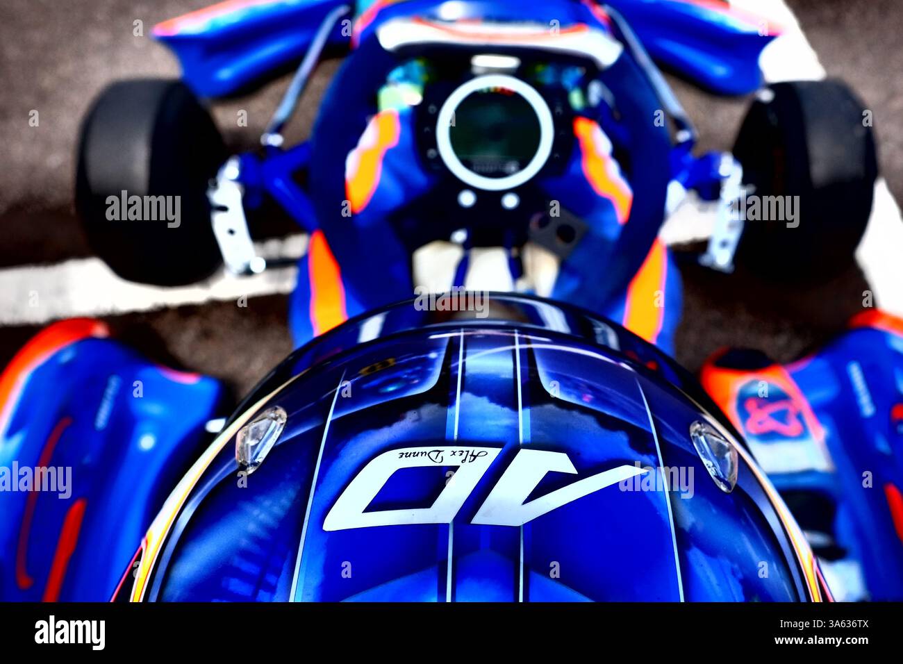 Irish racing driver Alex Dunne who currently (2025) competes in the FIA ...