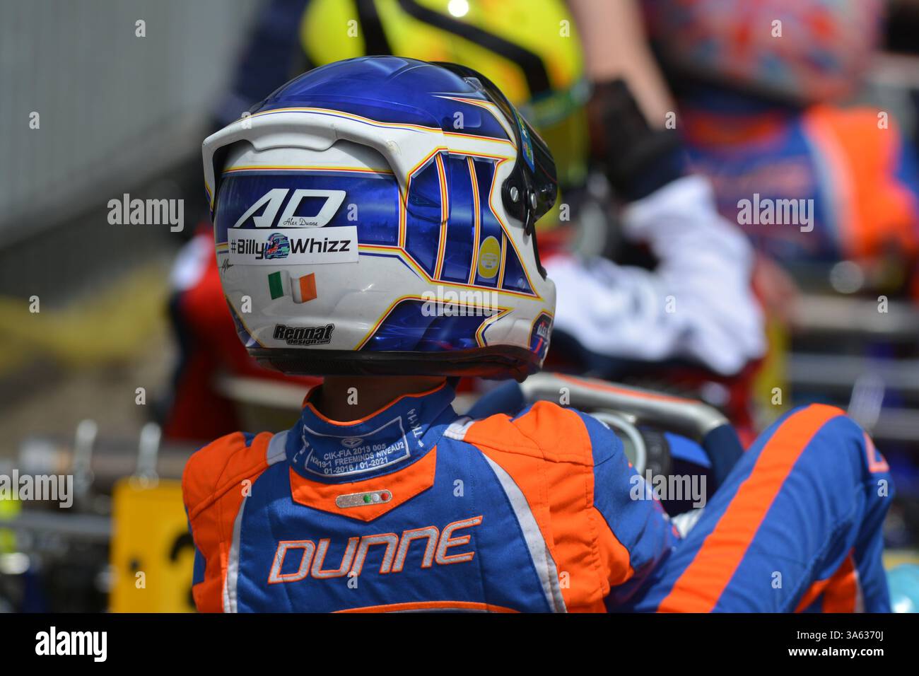 Irish racing driver Alex Dunne who currently (2025) competes in the FIA ...