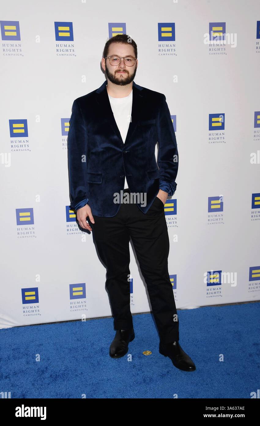 LOS ANGELES, CALIFORNIA - MARCH 22: Tuck Dowrey attends the Human ...