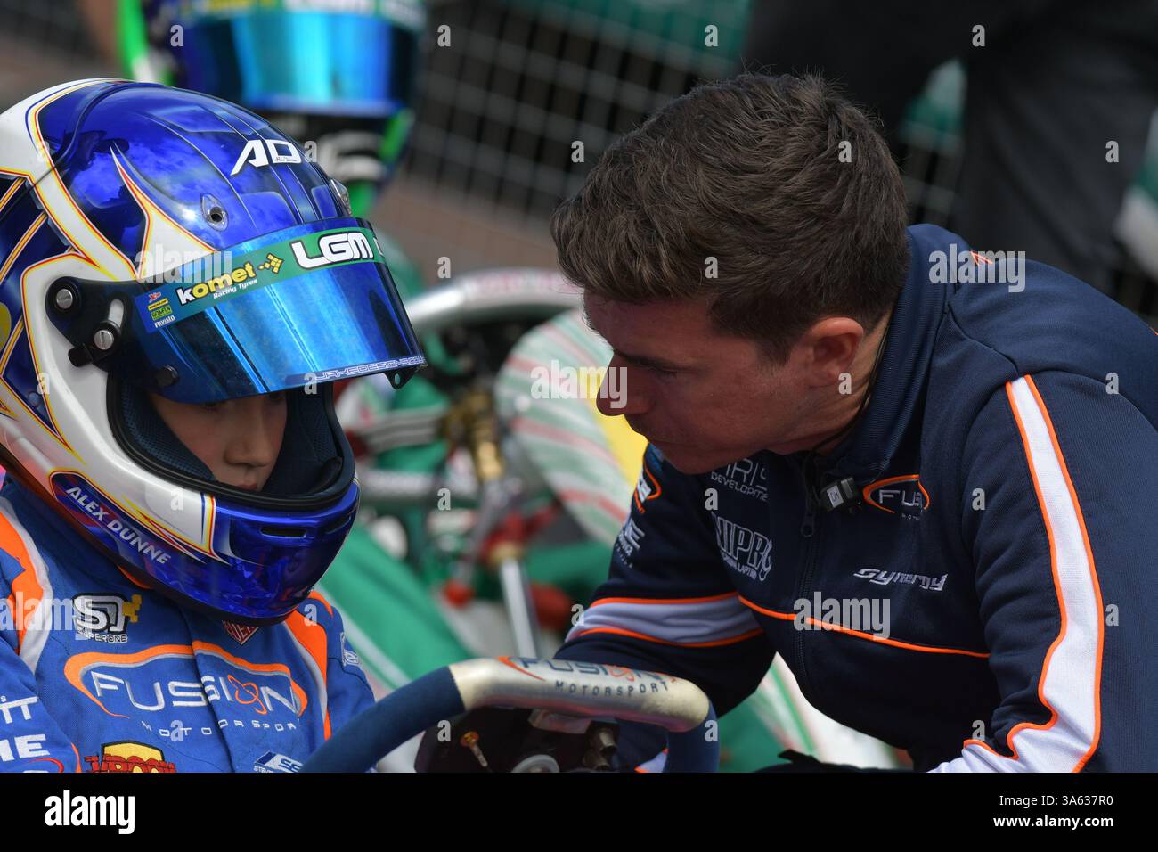 Irish racing driver Alex Dunne who currently (2025) competes in the FIA ...