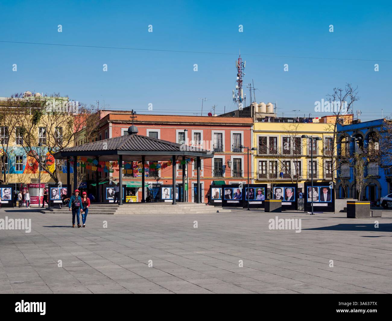 Plaza Garibaldi, Mexico City, Mexico Stock Photo - Alamy