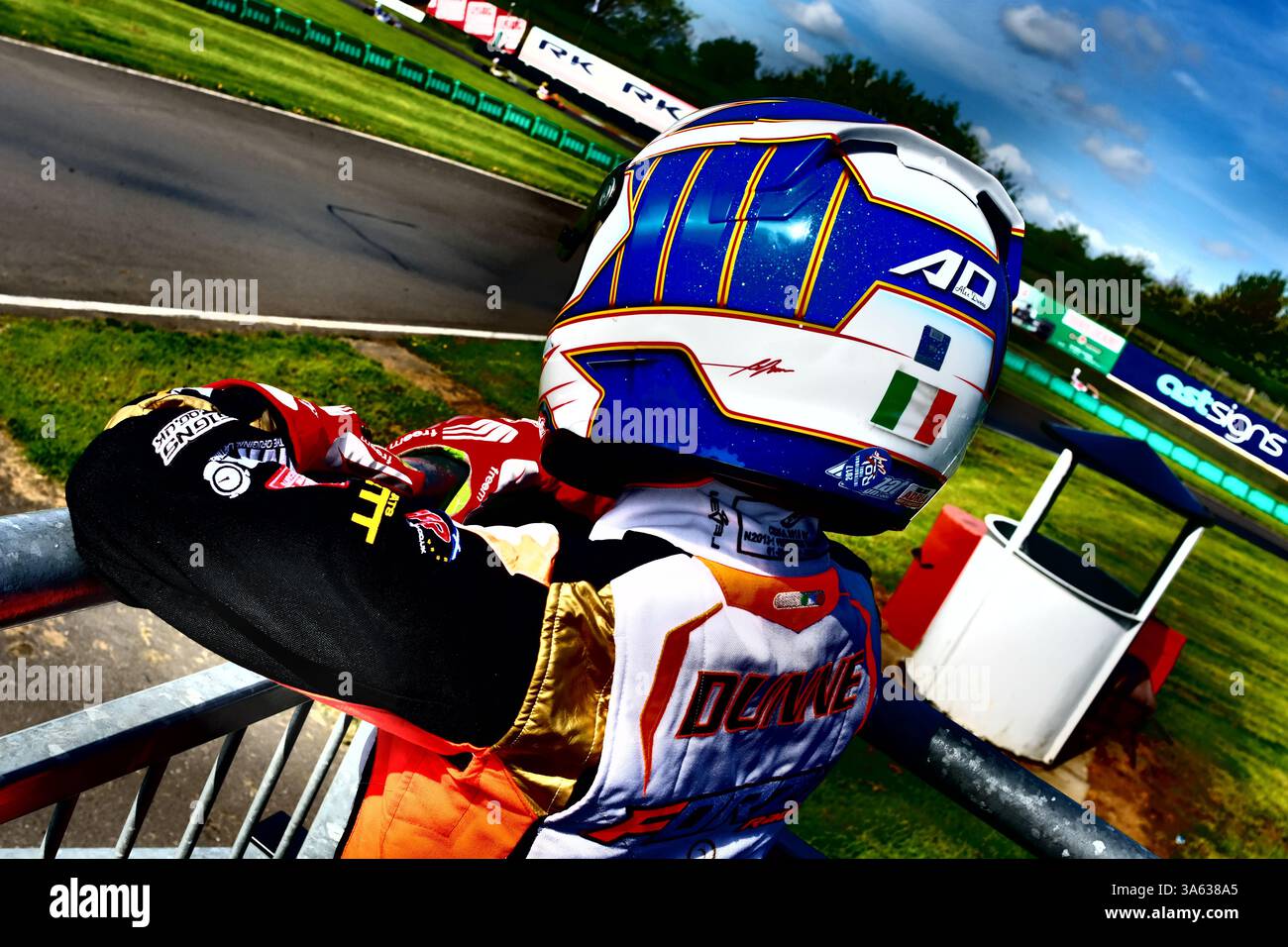 Irish racing driver Alex Dunne who currently (2025) competes in the FIA ...