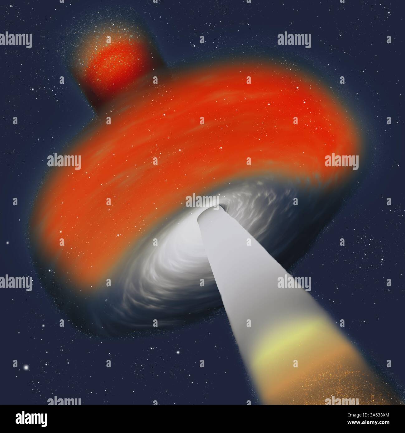 The elliptical galaxy M87 is the home of several trillion stars, a ...