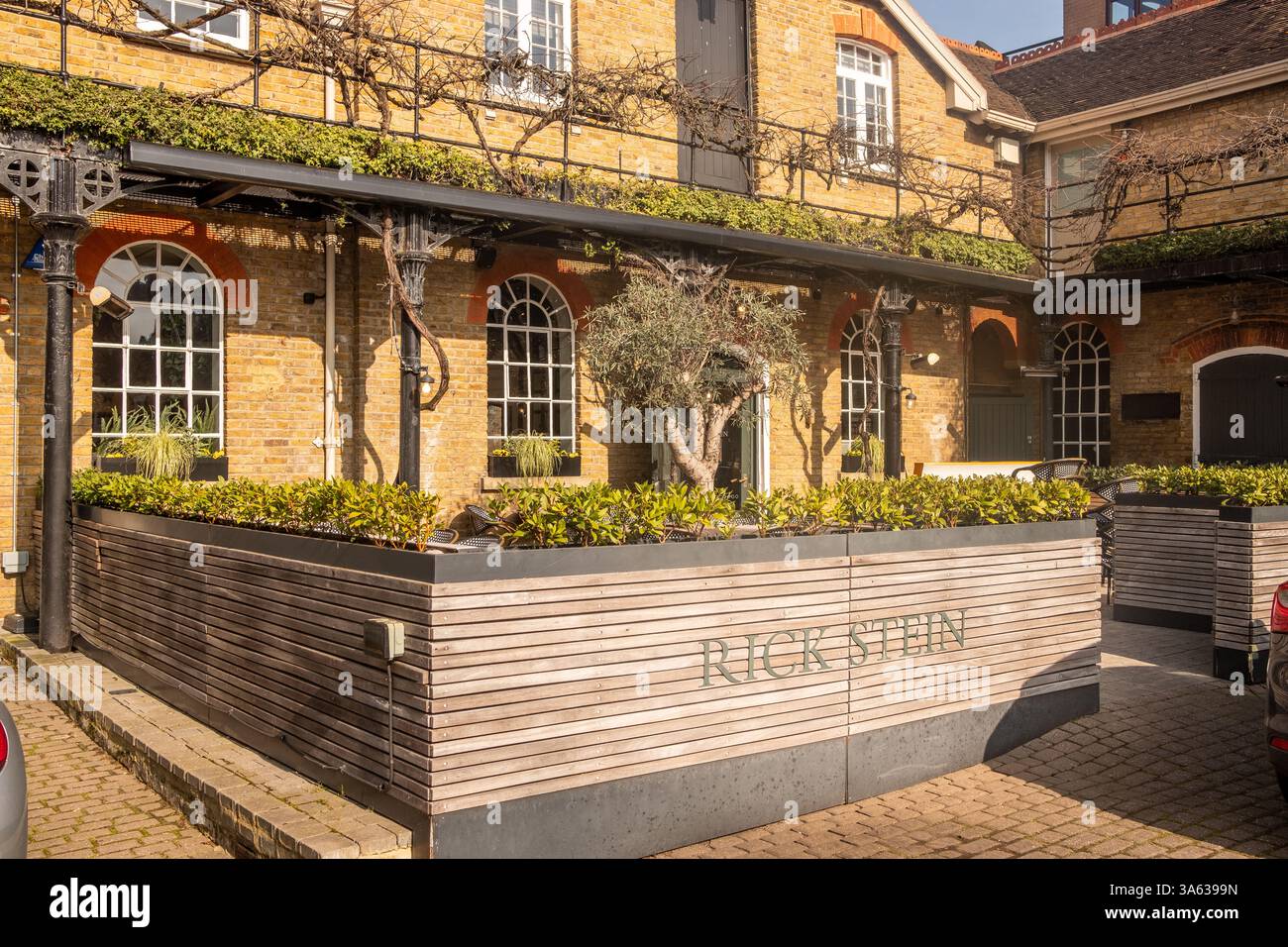 LONDON- MARCH 5, 2025: Rick Stein restaurant in Barnes, upmarket area ...