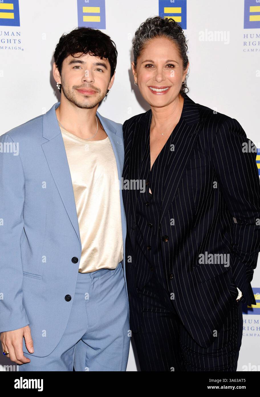 LOS ANGELES, CALIFORNIA - MARCH 22: David Archuleta and Dana Goldberg ...