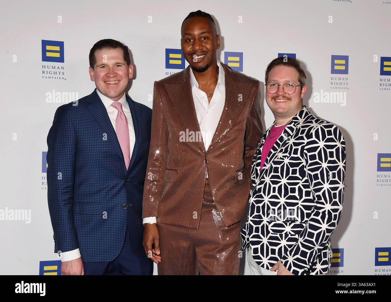 LOS ANGELES, CALIFORNIA - MARCH 22: Thomas McCarthy, TJ Wilson and ...