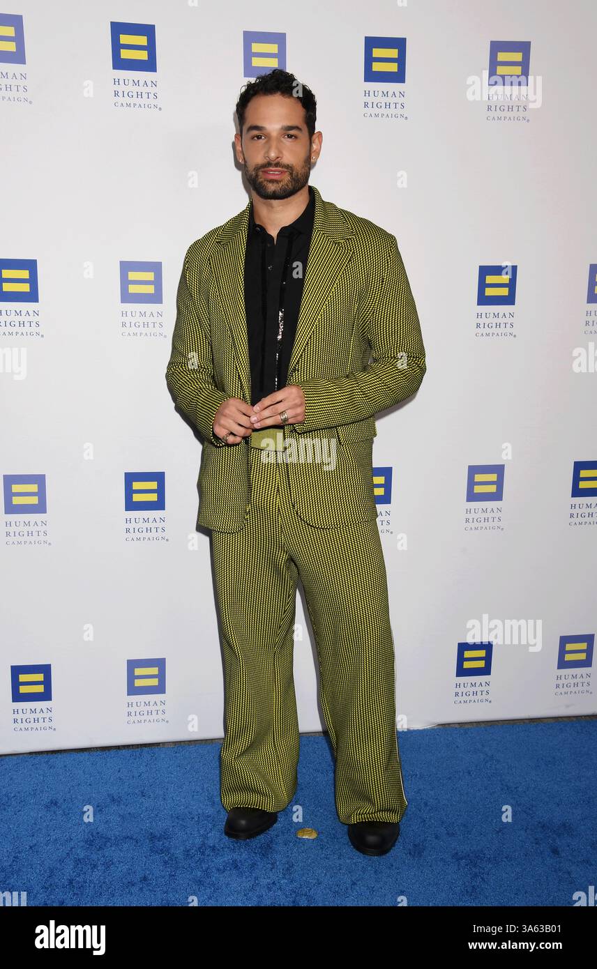 LOS ANGELES, CALIFORNIA - MARCH 22: Johnny Sibilly attends the Human ...