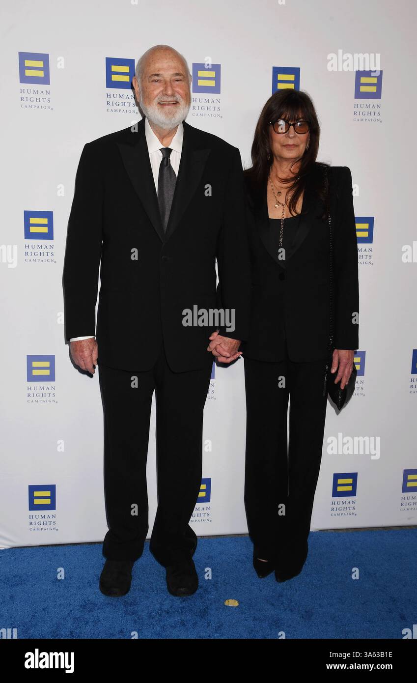 LOS ANGELES, CALIFORNIA - MARCH 22: Rob Reiner and Michele Singer ...