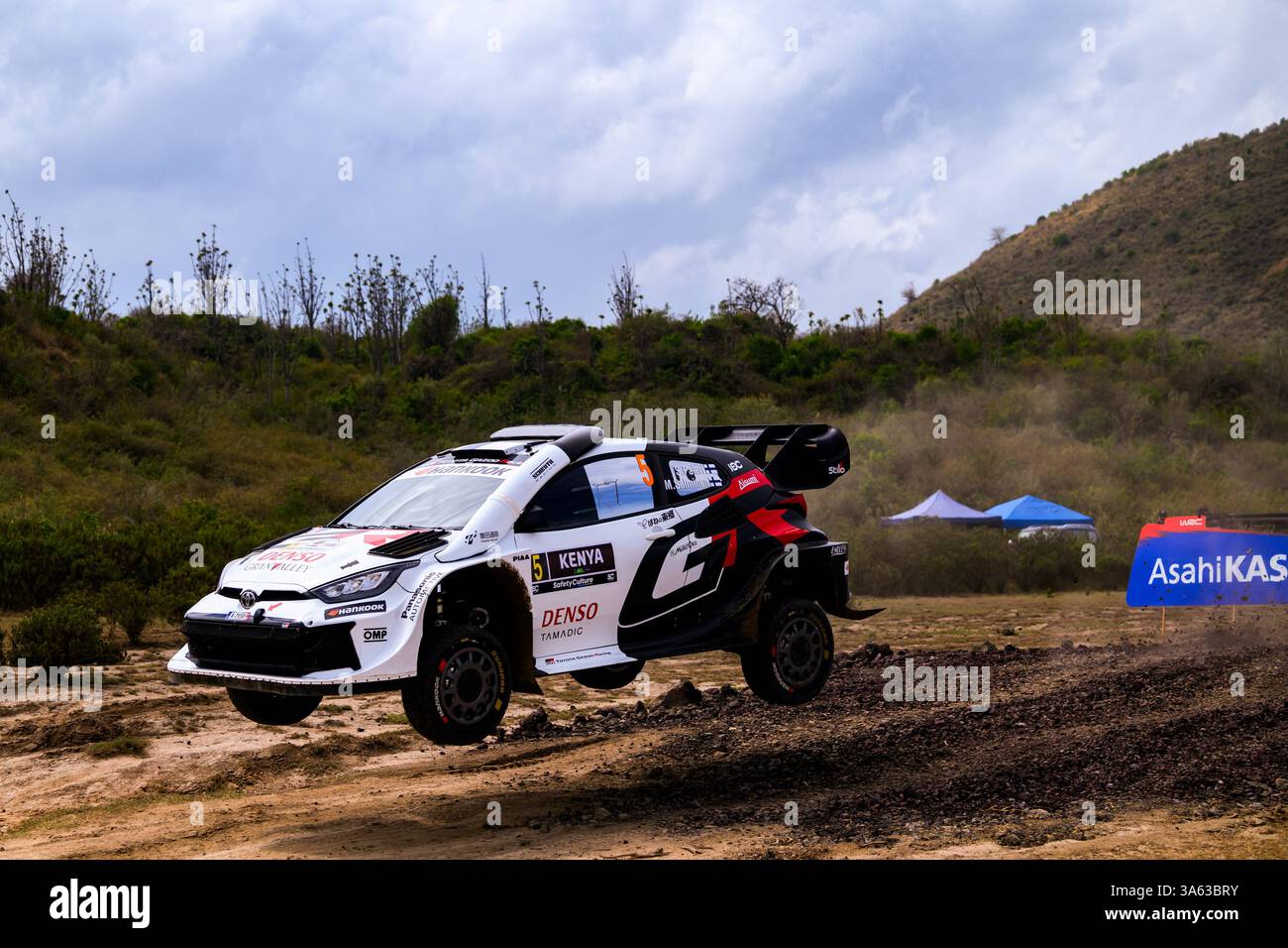 Naivasha, Kenya. 24th Mar, 2025. Driver Sami Pajari And Co-Driver Marko ...