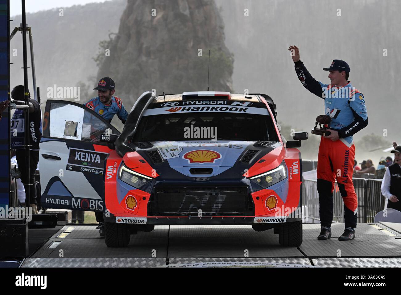 Naivasha, Kenya. 24th Mar, 2025. The Driver Jourdan Serderidis And Co ...