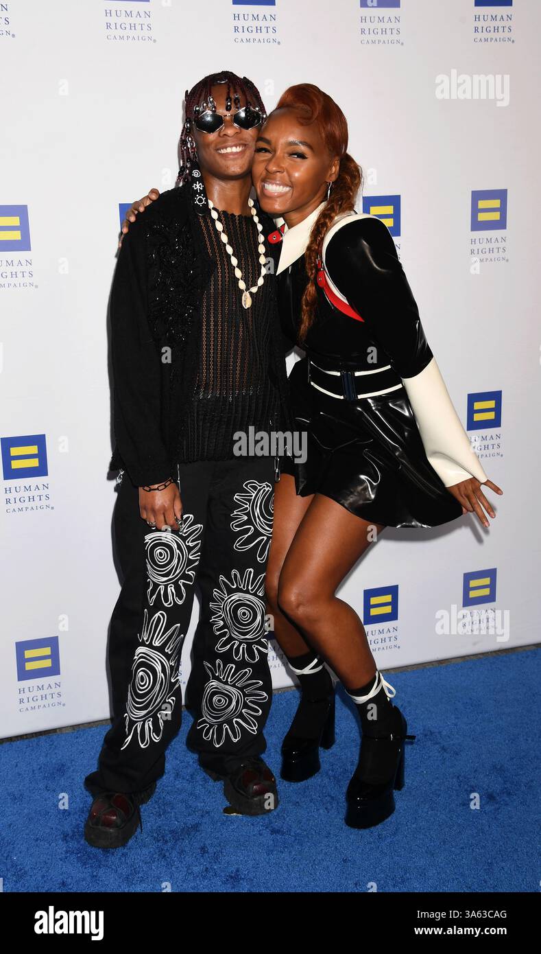LOS ANGELES, CALIFORNIA - MARCH 22: Dreamer Isioma, Janelle Monae ...