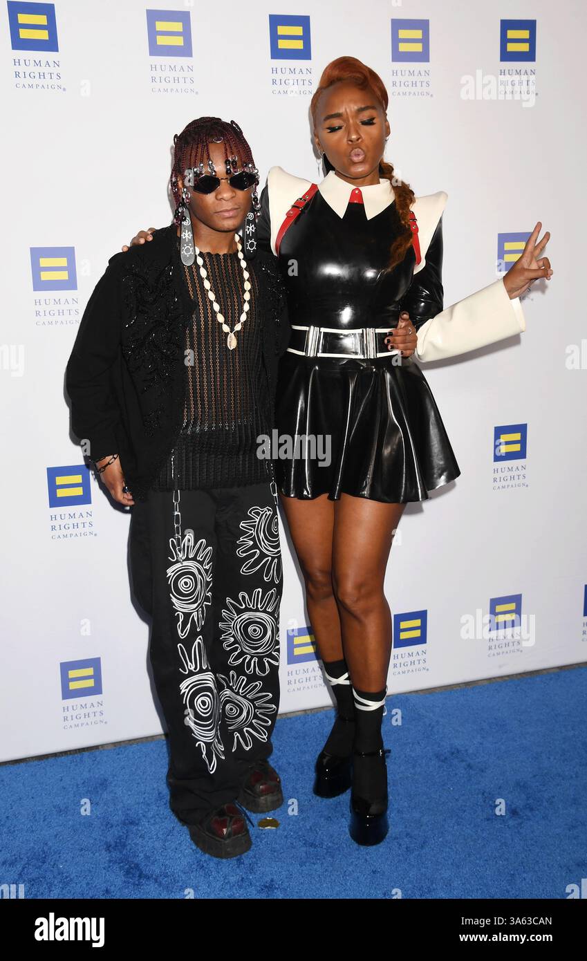 LOS ANGELES, CALIFORNIA - MARCH 22: Dreamer Isioma, Janelle Monae ...