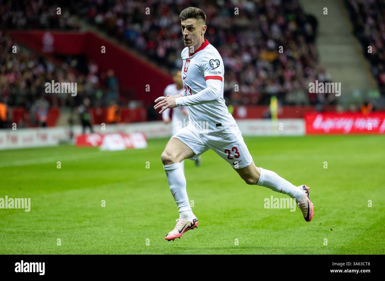 Stadion Narodowy, Warsaw, Poland. 24th Mar, 2025. FIFA World Cup ...