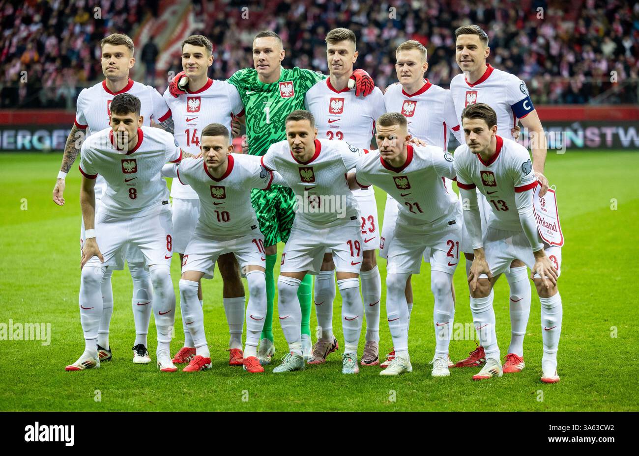 24th March 2025; Stadion Narodowy, Warsaw, Poland; FIFA World Cup ...